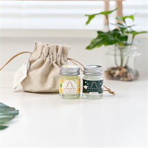 SAWADEE Sook Somdule set (Jasmine Aroma Balm มะลิ 15 g. และ Orange&Lime ...